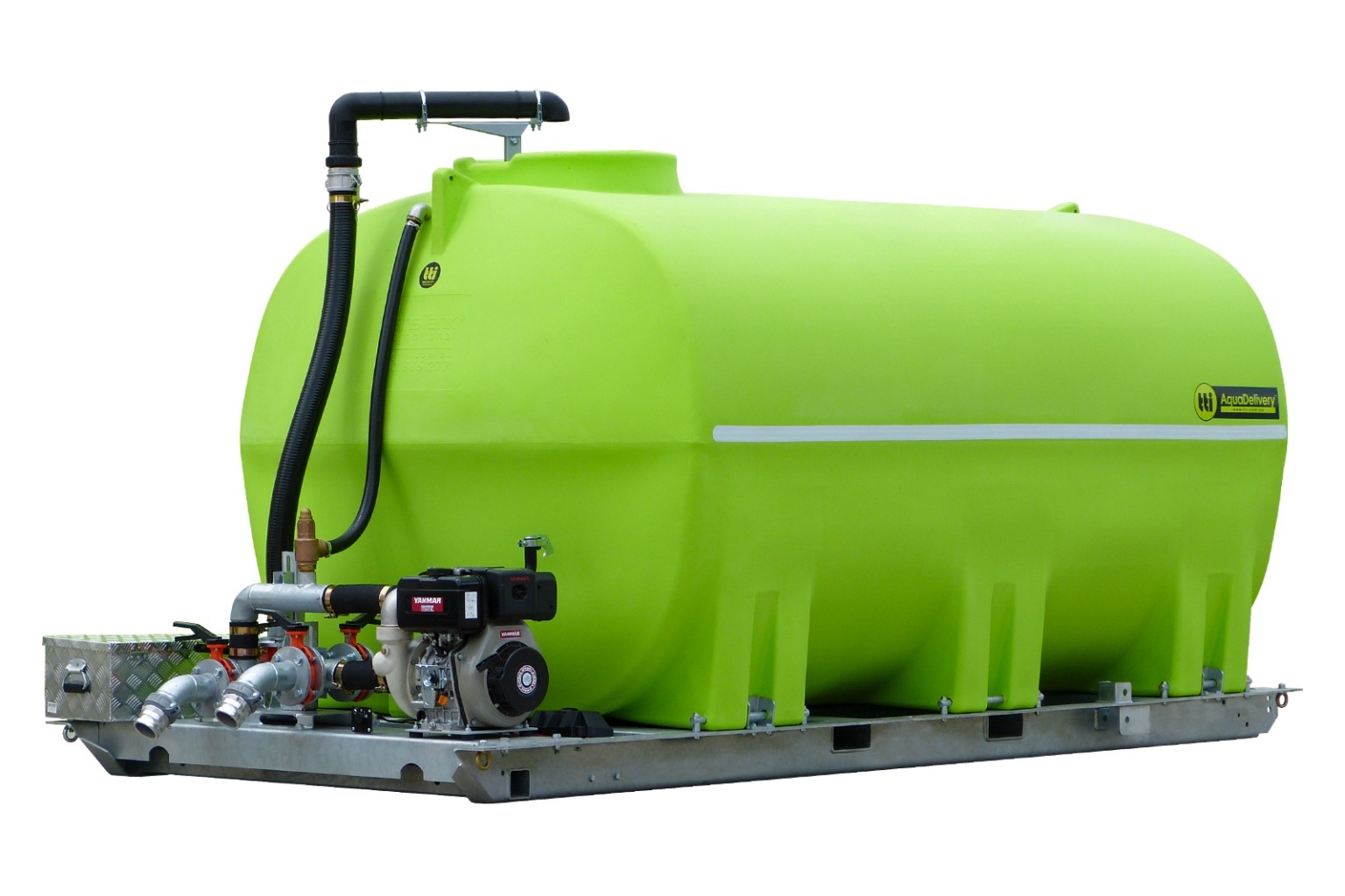 10000L Portable Water Tank - Durable and UV-Stabilised