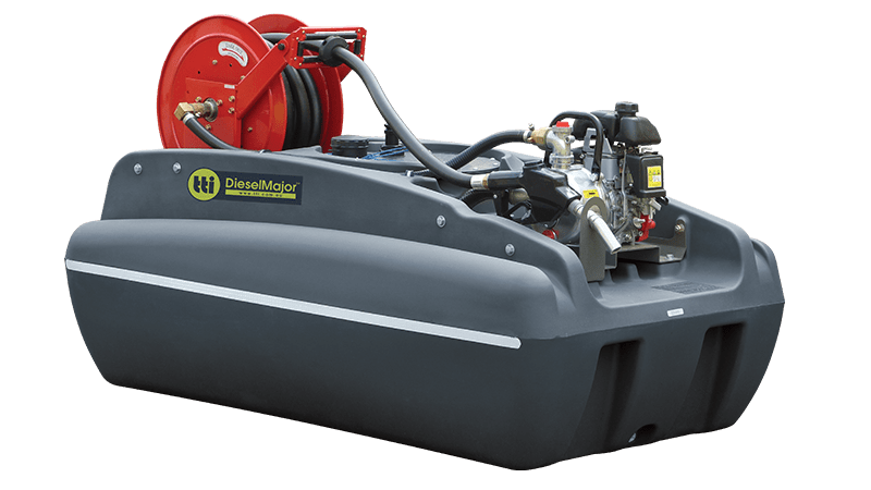 600L DieselMajor™ Portable Diesel Tank with Reel - Trans Tank ...