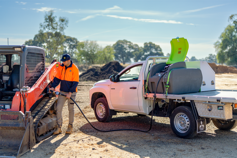 400L DieselCaptain™ Portable Diesel Fuel Tank Pod | TTi