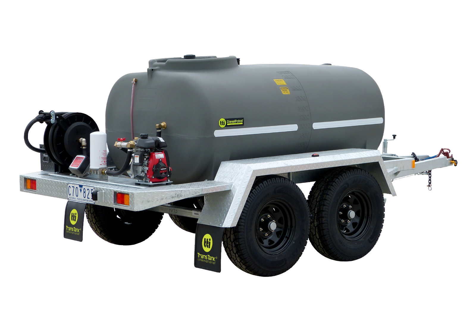 2000L DieselPatrol15™ Diesel Fuel Trailer | TTi