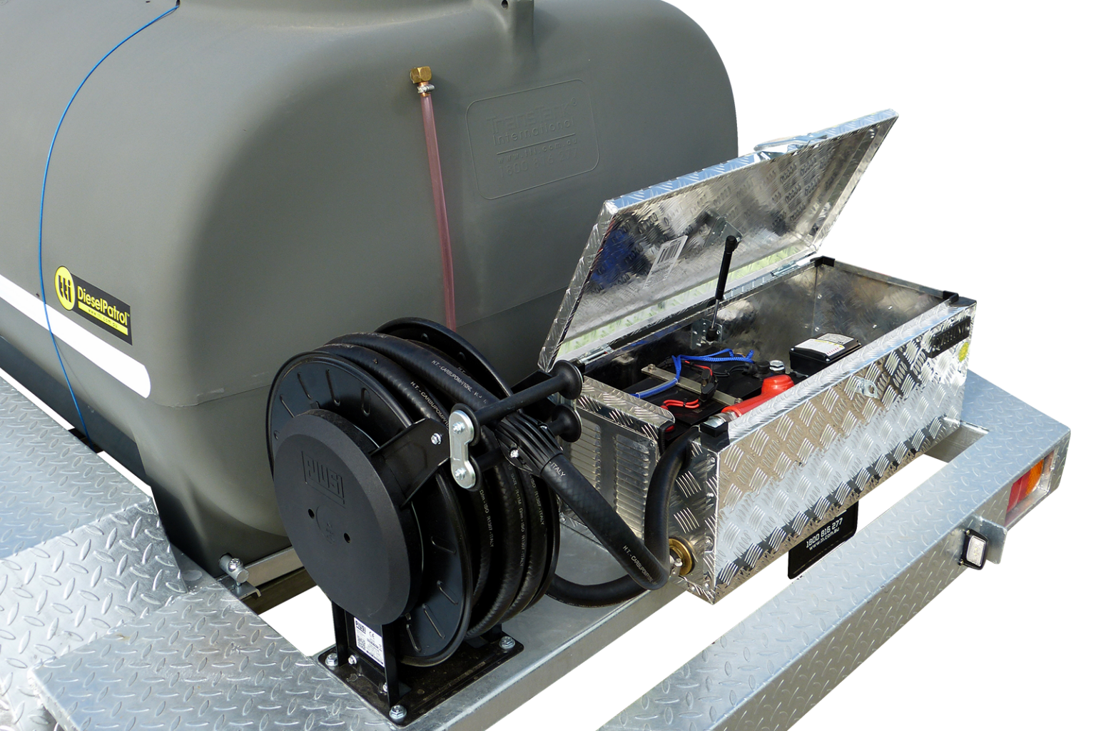 2000L DieselPatrol15™ Diesel Fuel Trailer | TTi