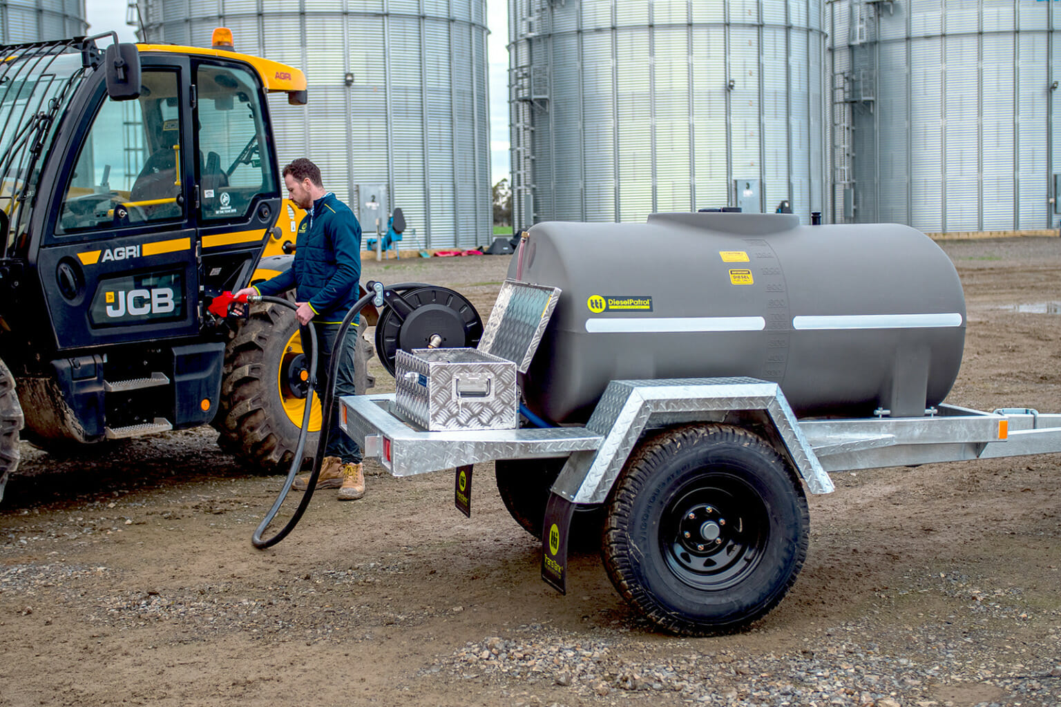 1500L DieselPatrol15™ Diesel Fuel Trailer (Single Axle) | TTi