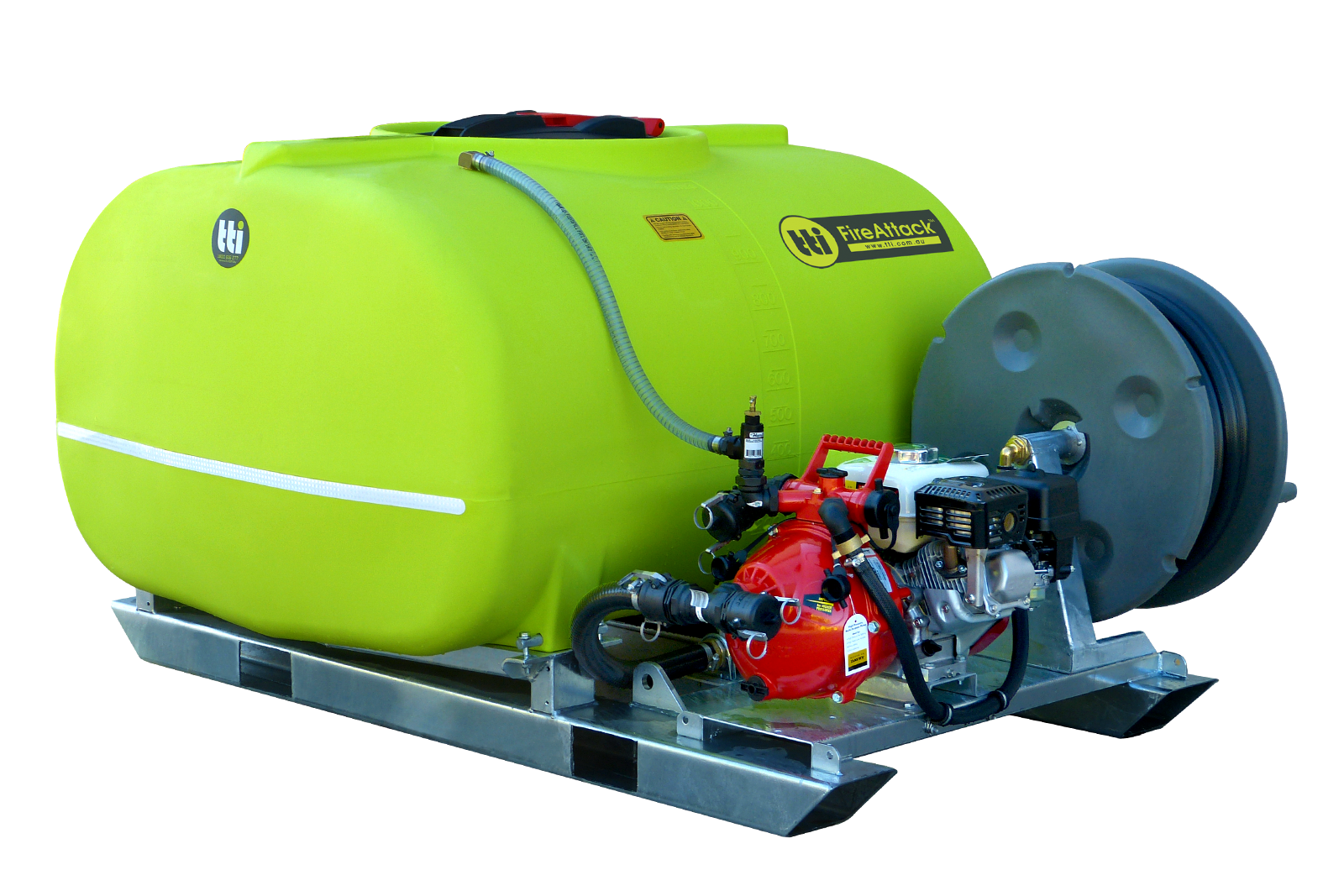 1000L FireAttack™ Deluxe Slip-On Skid Fire Fighting Unit - Trans Tank ...