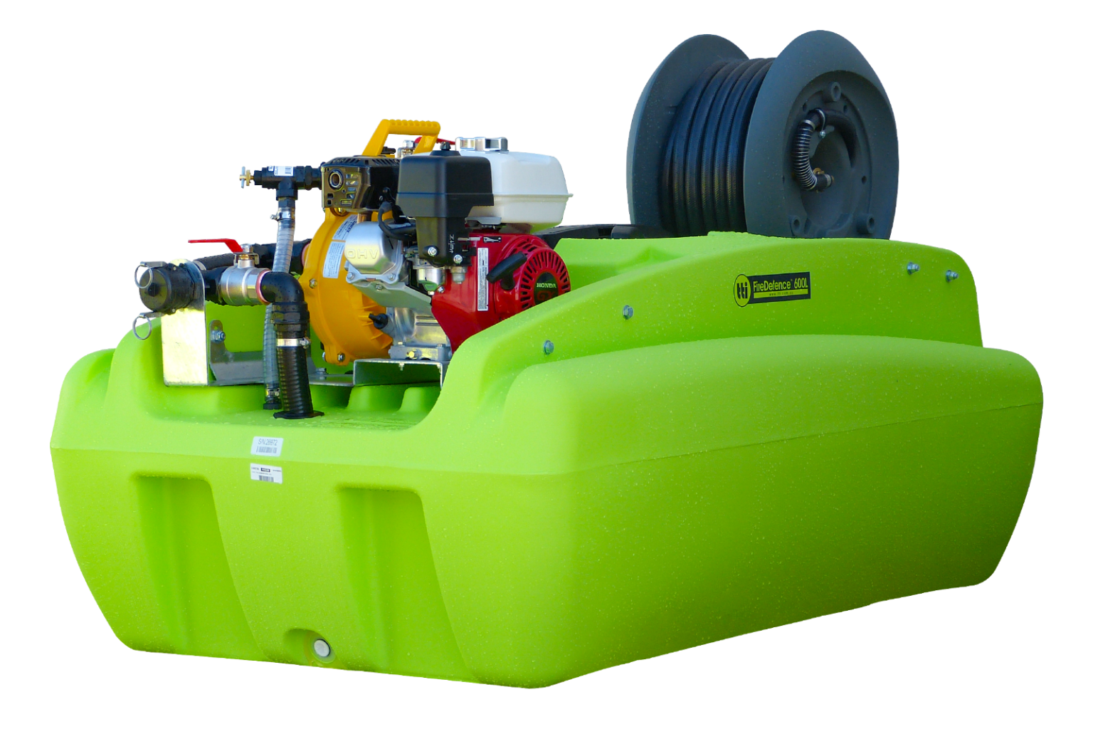 600L FireDefence™ Portable Fire Fighting Unit | TTi