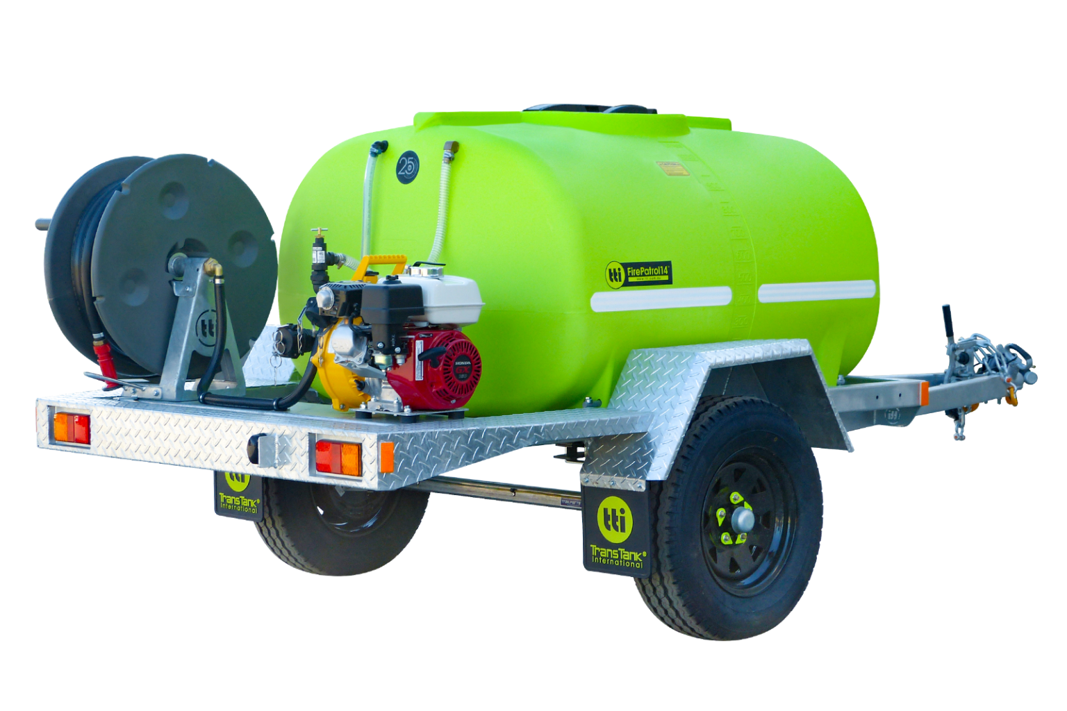 1000L Fire Fighting Trailer | Trans Tank International (TTi)