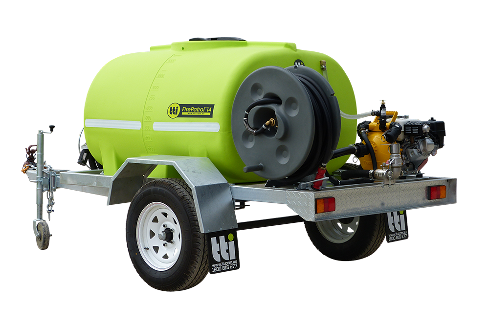 FirePatrol14™ Fire Fighting Trailer - Trans Tank® International (TTi)