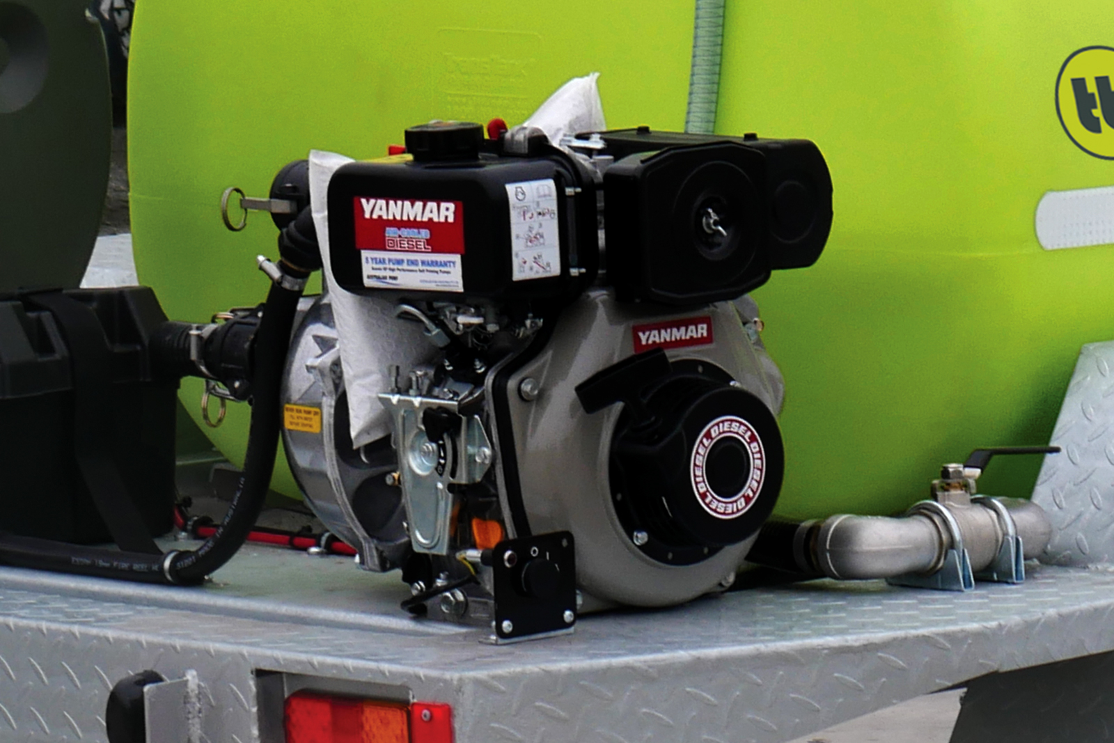 Yanmar L48 Single Cylinder Diesel Engine, Electric Start - UPGRADE