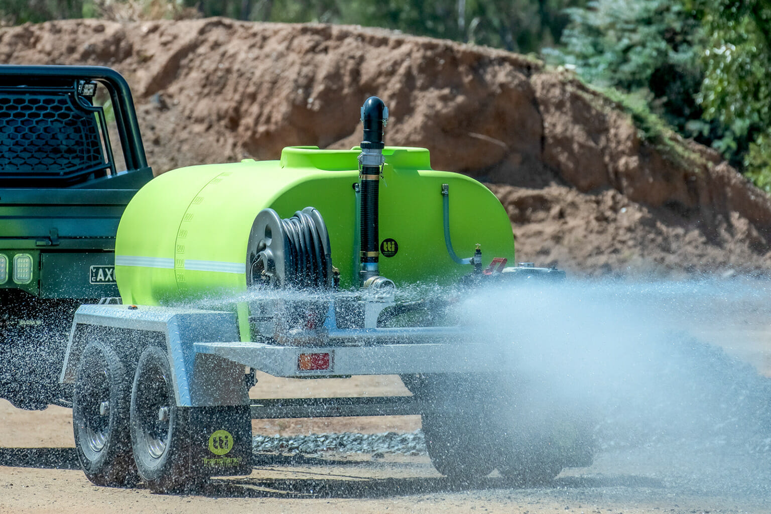 1500L FirePatrol15™ Fire Fighting Trailer | TTi