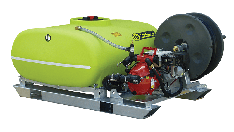 500L FireAttack™ Deluxe Slip-On Skid Fire Fighting Unit - Trans Tank ...