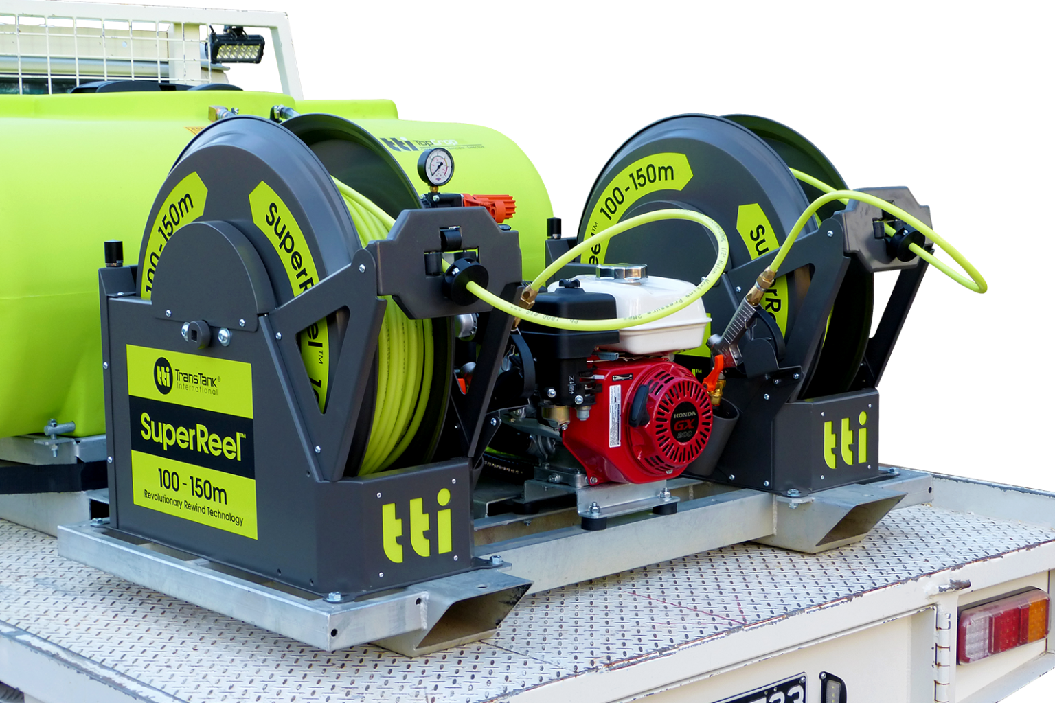 400L SuperReel™ Twin Reel Spray Unit - Trans Tank® International (TTi)