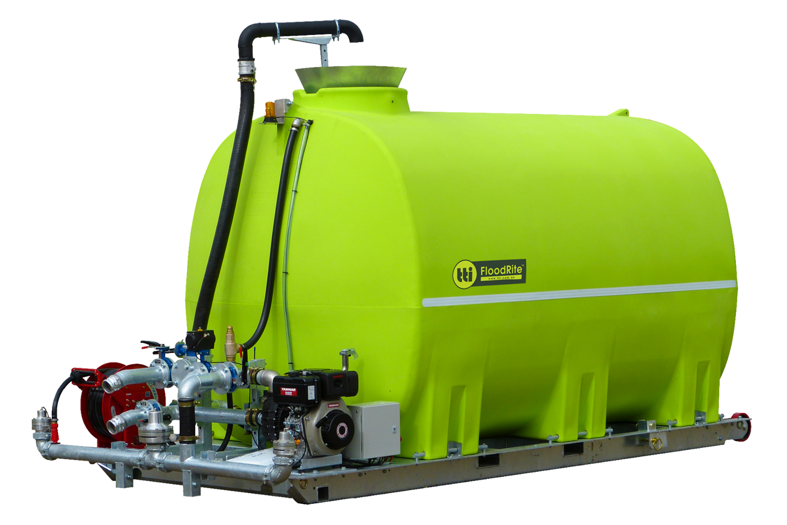 12000L FloodRite™ Slip On Water Cart - Trans Tank® International (TTi)