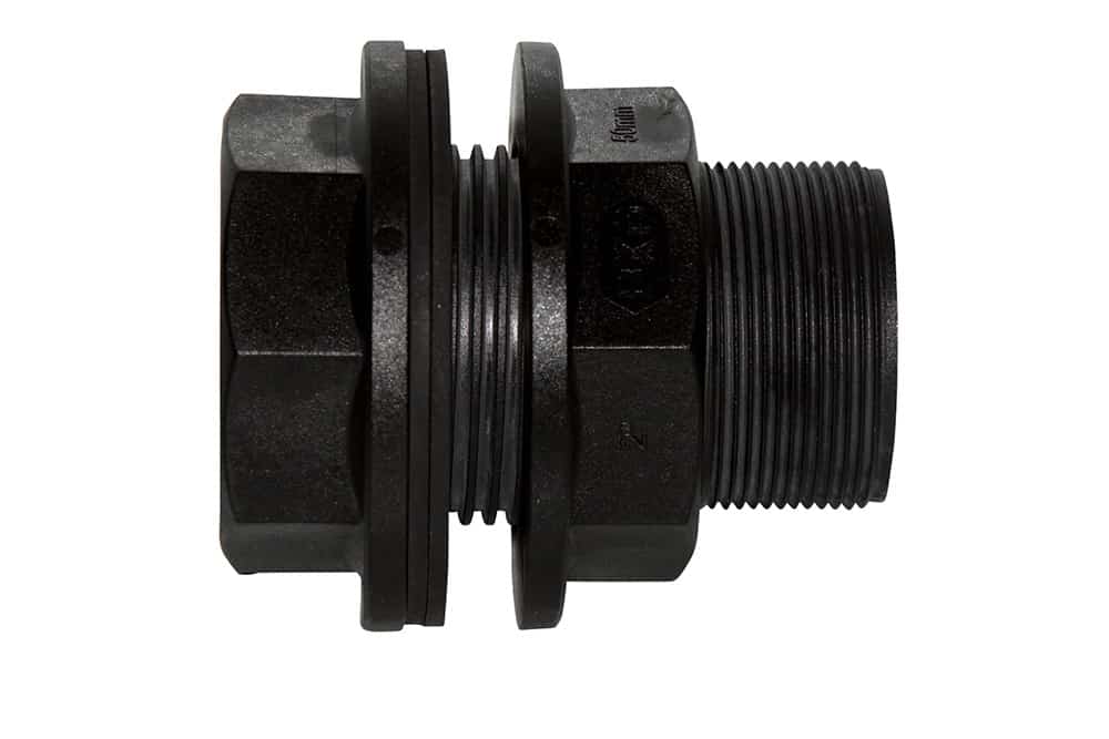 2 poly tank fitting reverse thread - Trans Tank® International (TTi)