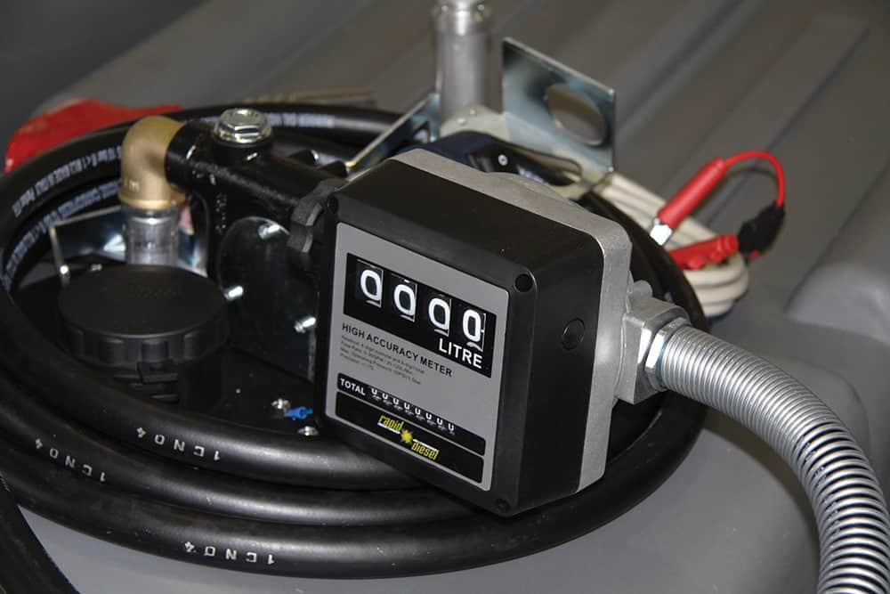 4 digit mechanical flow meter (000.0 L) - Trans Tank® International (TTi)