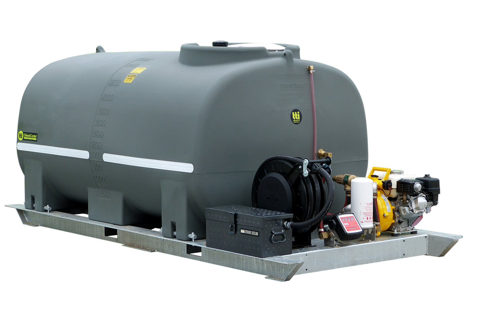 2400L DieselCadet™ Free-Standing Diesel Tank | TTi