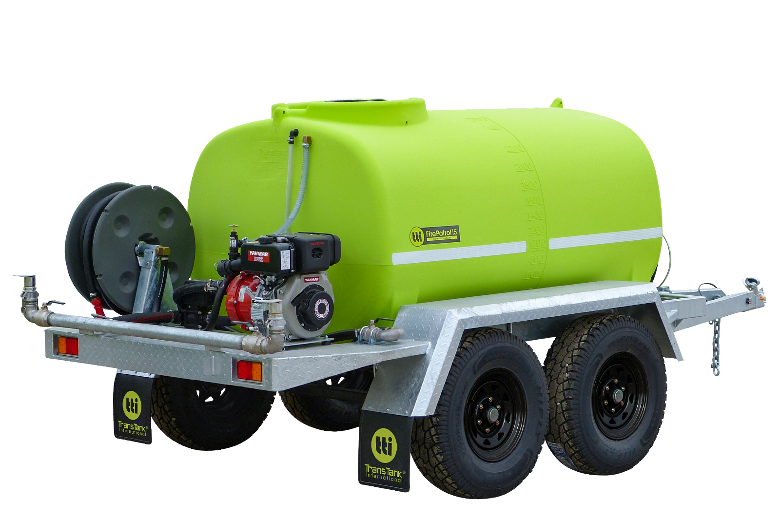 2400L FirePatrol15™ Fire Fighting Trailer | TTi