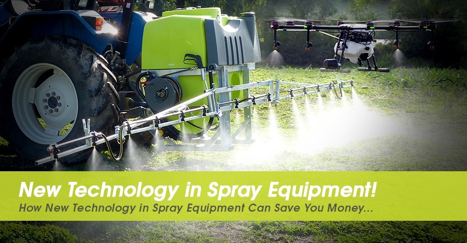 How new technology in spray equipment can save you money