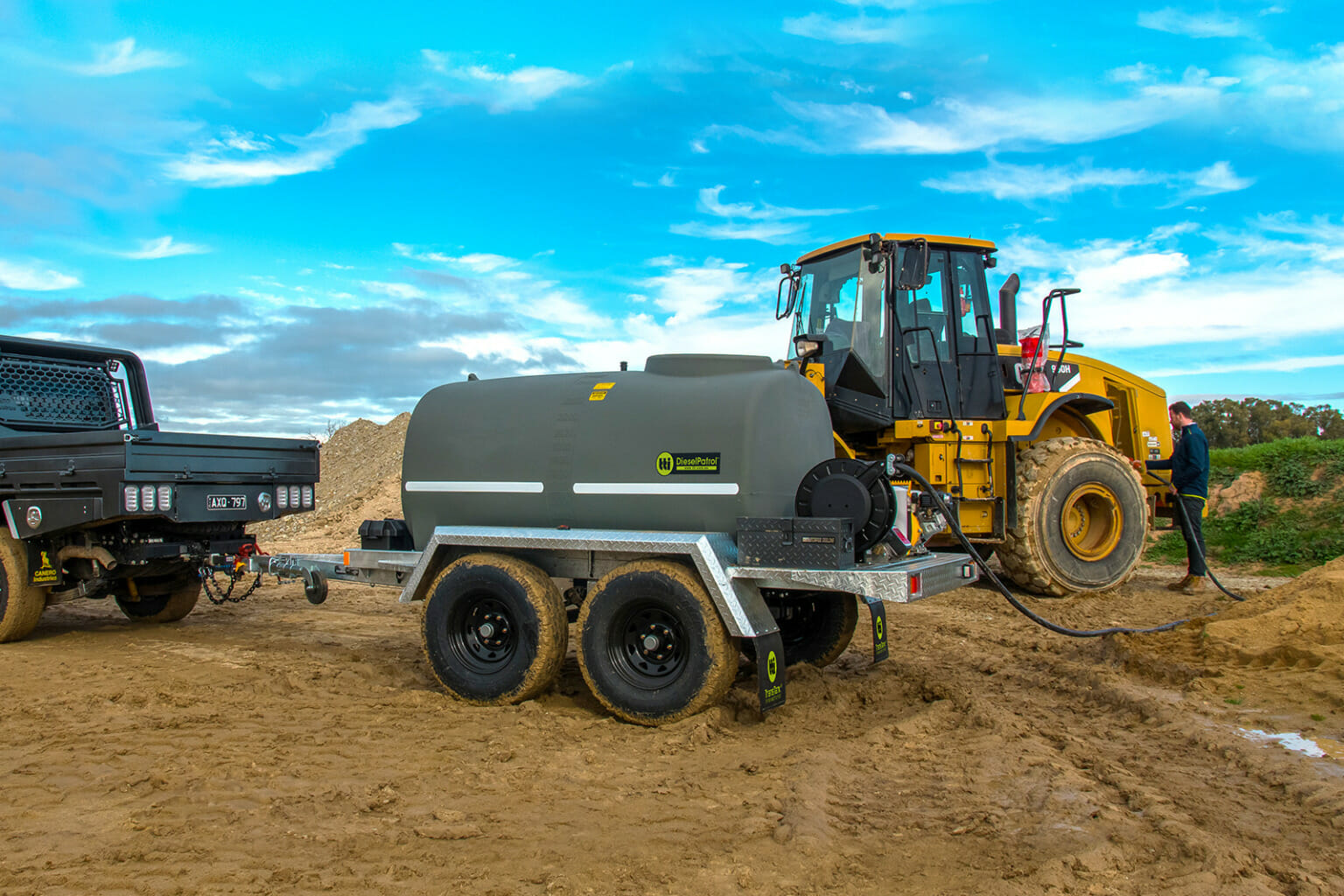 3000L DieselPatrol15™ Diesel Fuel Trailer | TTi