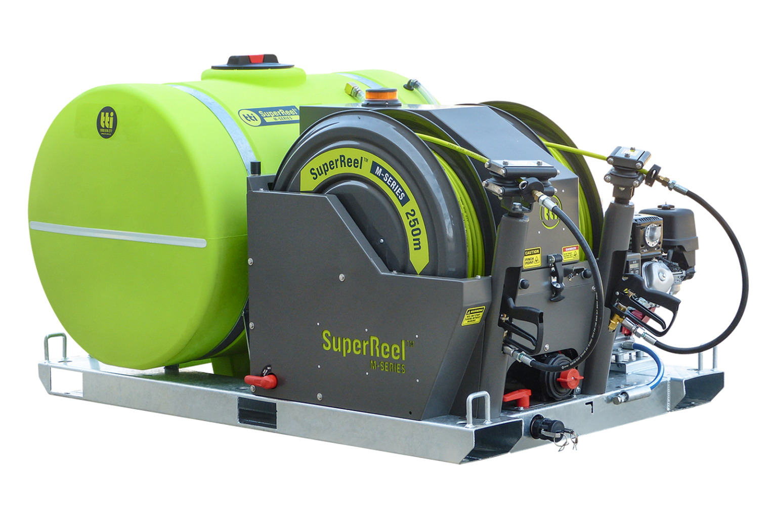 600L SuperReel™ M-Series Short Twin Reel Spray Unit
